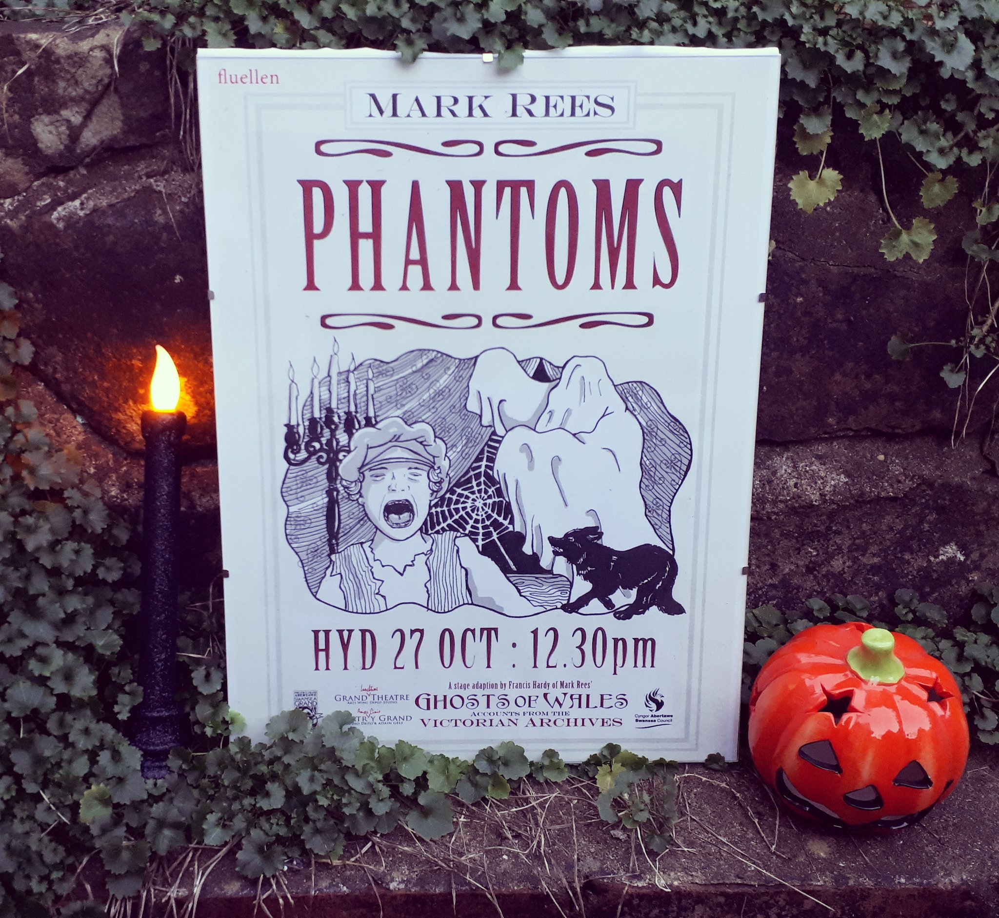 Halloween premiere for Ghosts of Wales theatre show - MARK REES